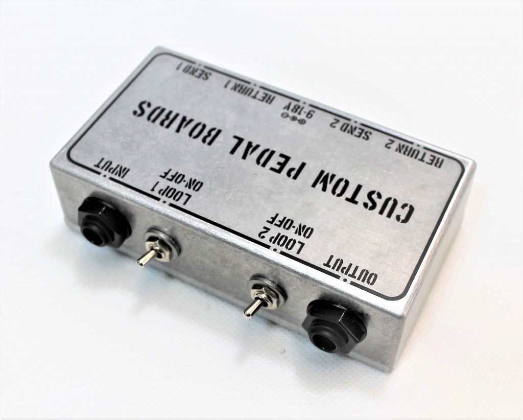 CPB Dual Loop Buffered Patch Box - Custom Pedal Boards